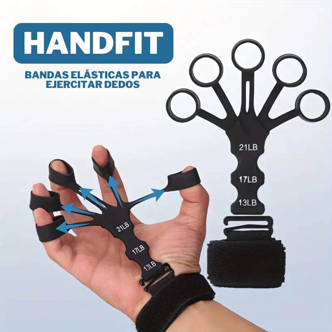 HandFit - BANDAS ELÁSTICAS PARA EJERCITAR DEDOS 🔥 – Tarastore