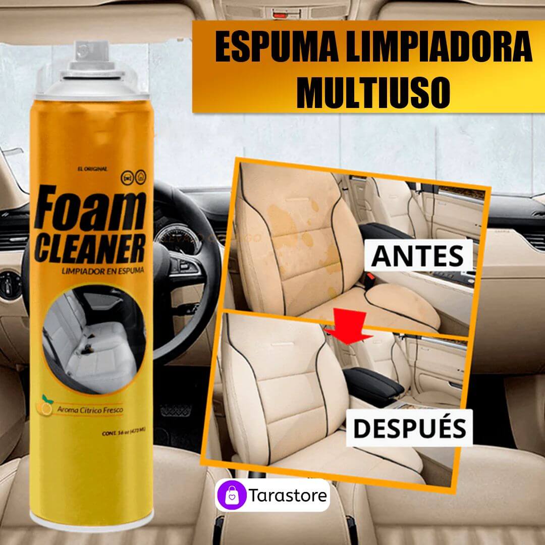 Foam Clean - Espuma Limpiadora Multiuso – Tarastore