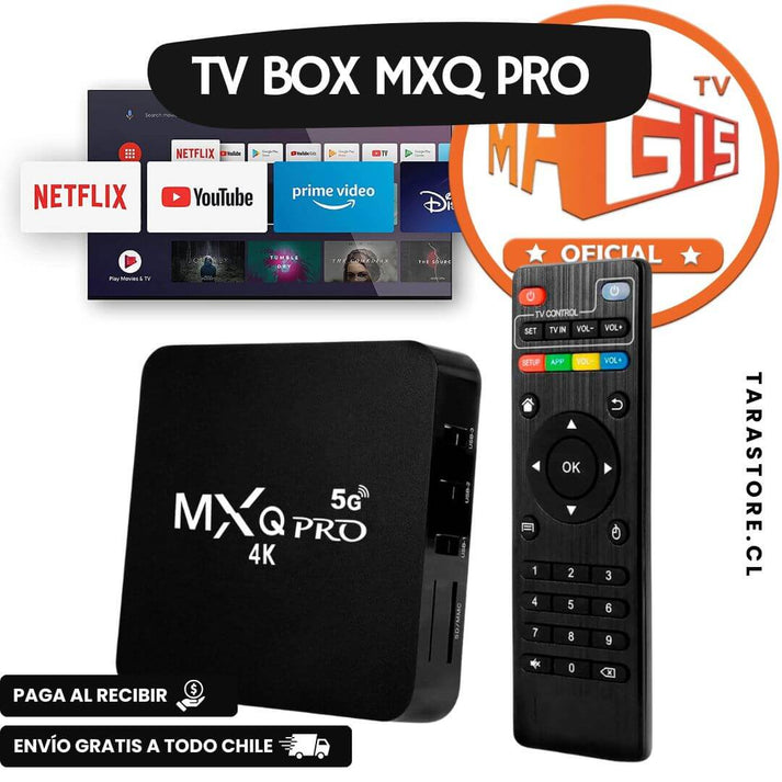 TV BOX 4K/ Incluye App Magis TV – Tarastore